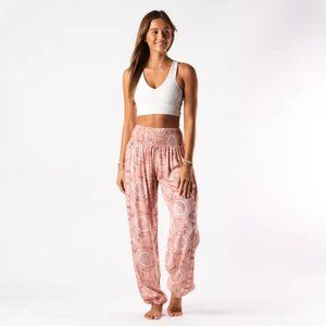 Luna | Pants & Jumpsuits | Pink Harem Pants | Poshmark